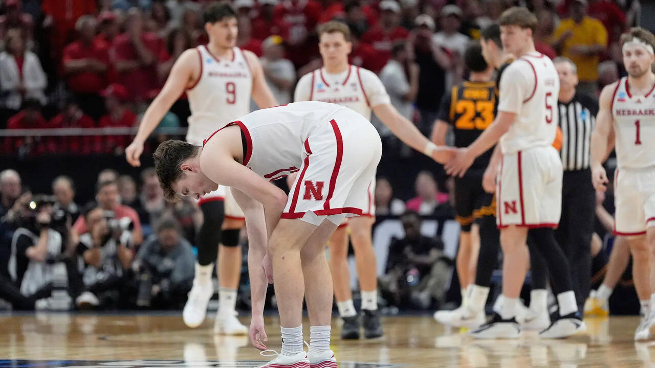 Iowa upsets Nebraska 77-71 to advance to Elite Eight in NCAA tournament
