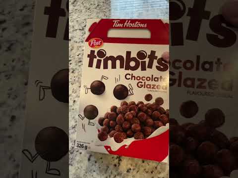 Tim Hortons Timbits cereal | MacDannyGun #shorts