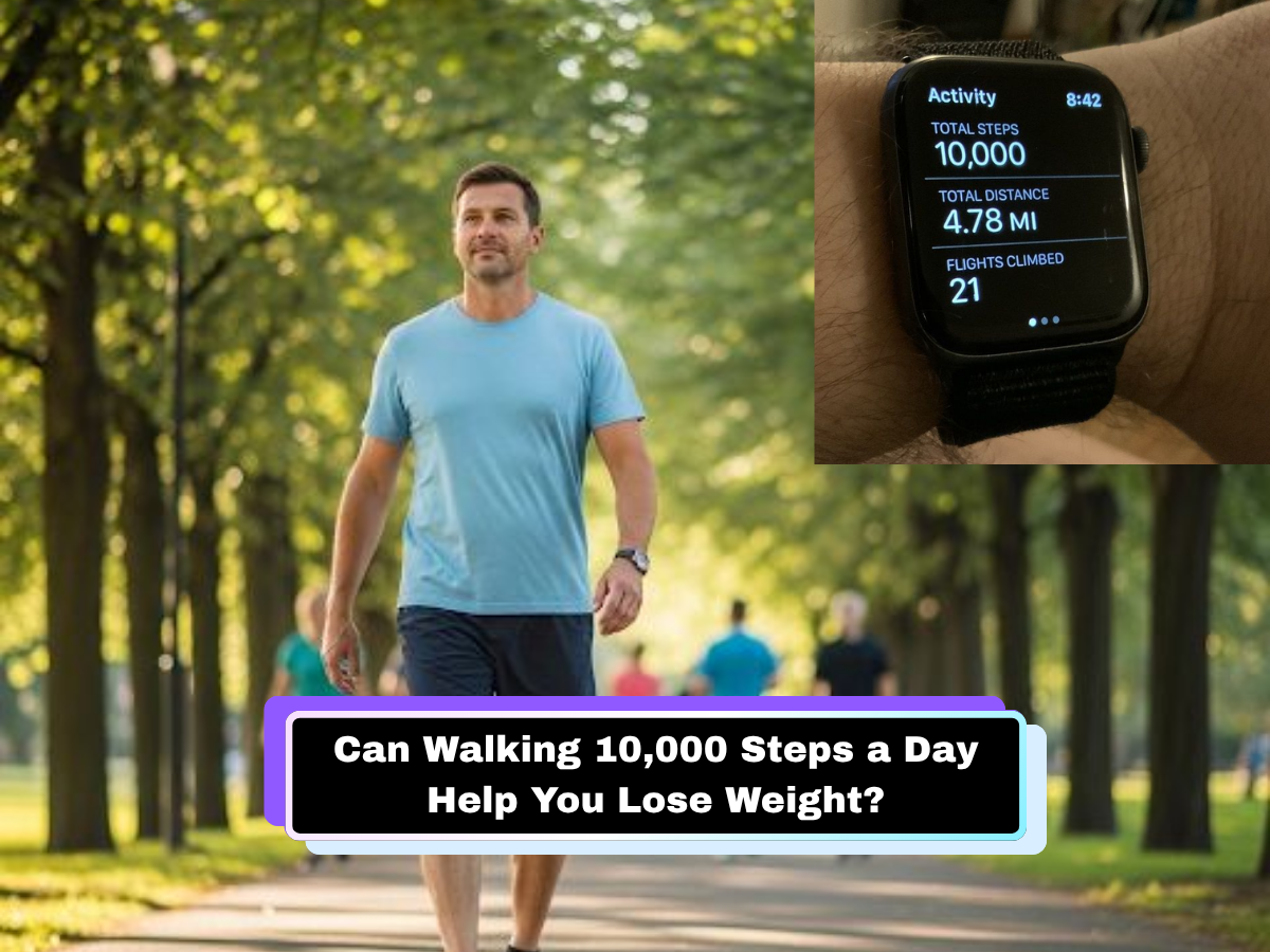 Can walking 10,000 steps a day help you lose weight? Here's the answer