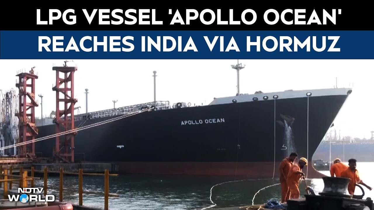 Strait of Hormuz news | Amid war, LPG vessel ‘Apollo Ocean’ reaches ...