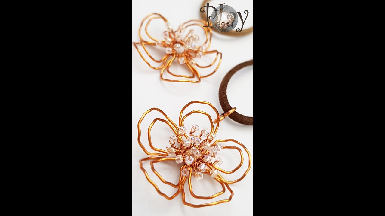 Apricot blossom | Flower | Pendant | wire jewelry @LanAnhHandmade 768 # ...