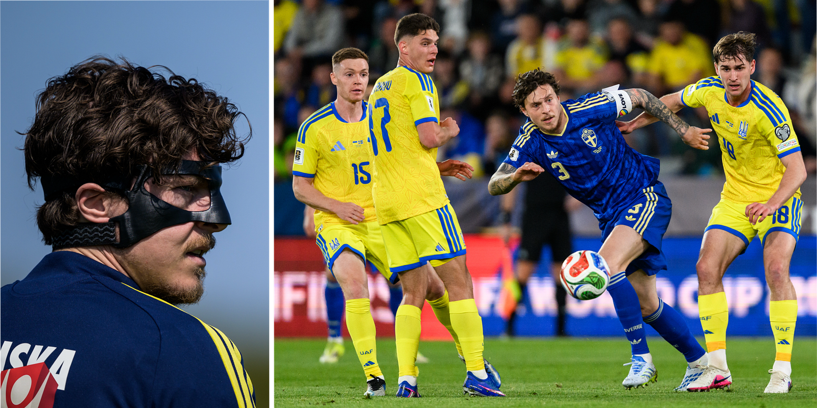 Lindelöf struntade i mask: "VM viktigare än näsan"
