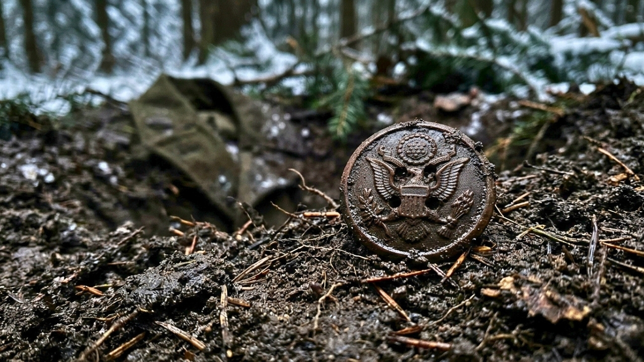 US Army relics emerge from abandoned WW2 foxholes in the Battle of the ...