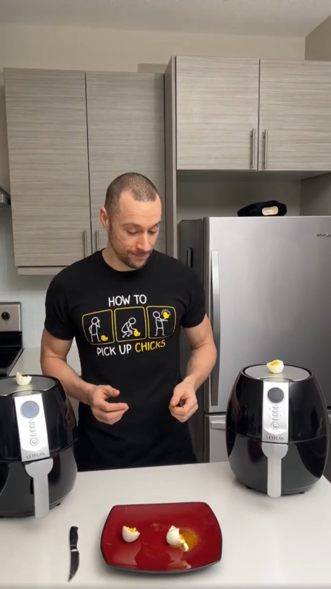 Perfect air fryer hard and soft-boiled eggs without water