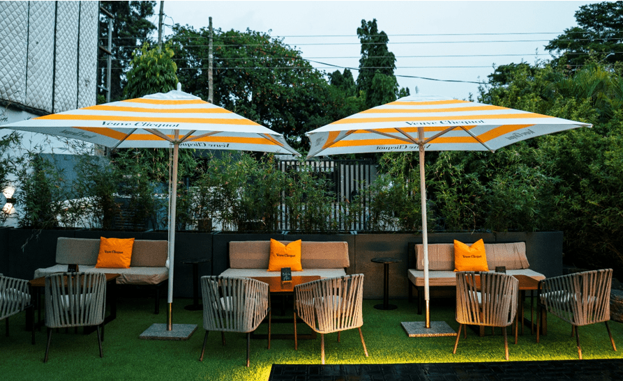 Kozo unveils Exclusive Champagne Terrace in partnership with Veuve Cliquot