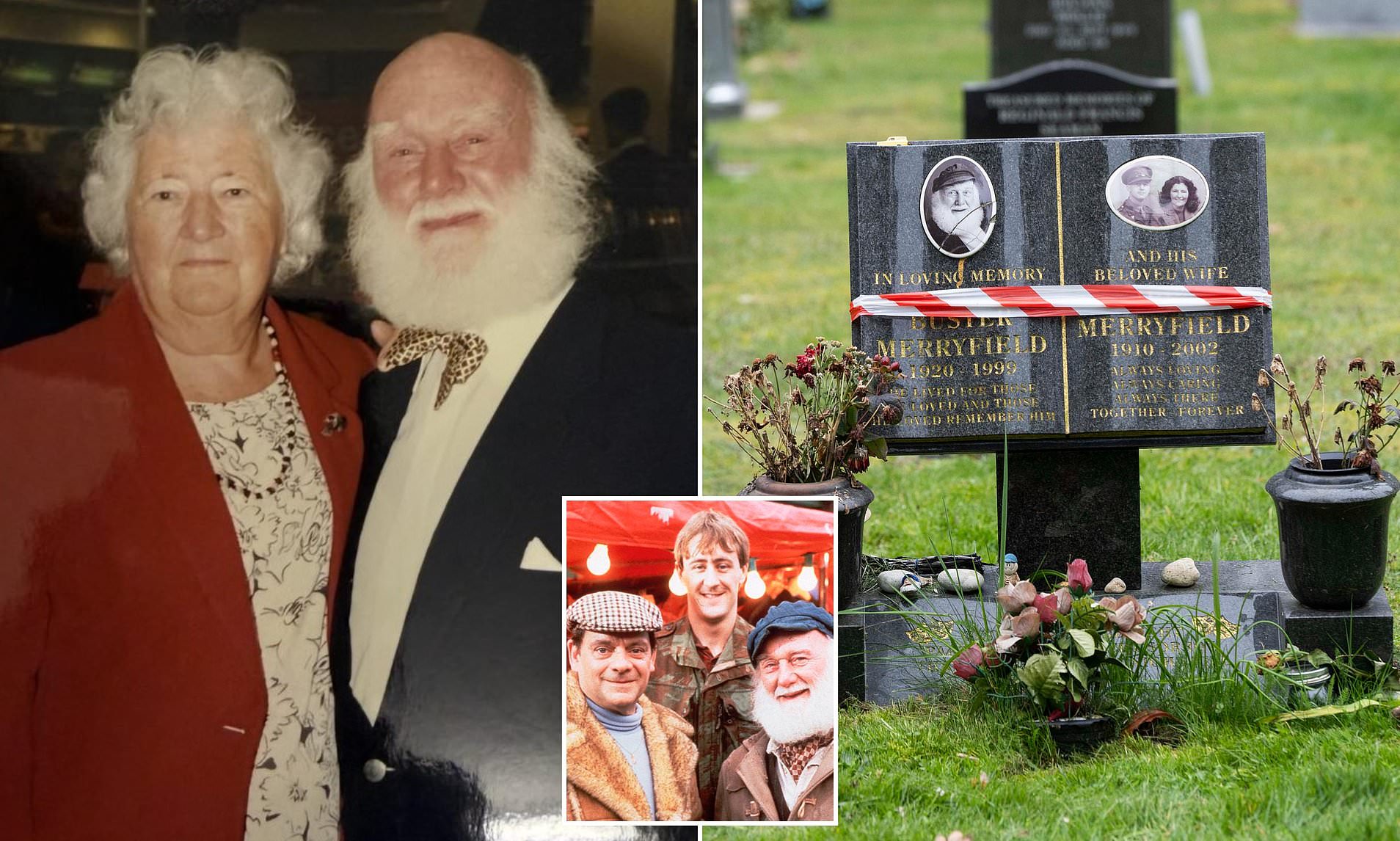 Only Fools and Horses actor Buster Merryfield's grave was damaged by ...