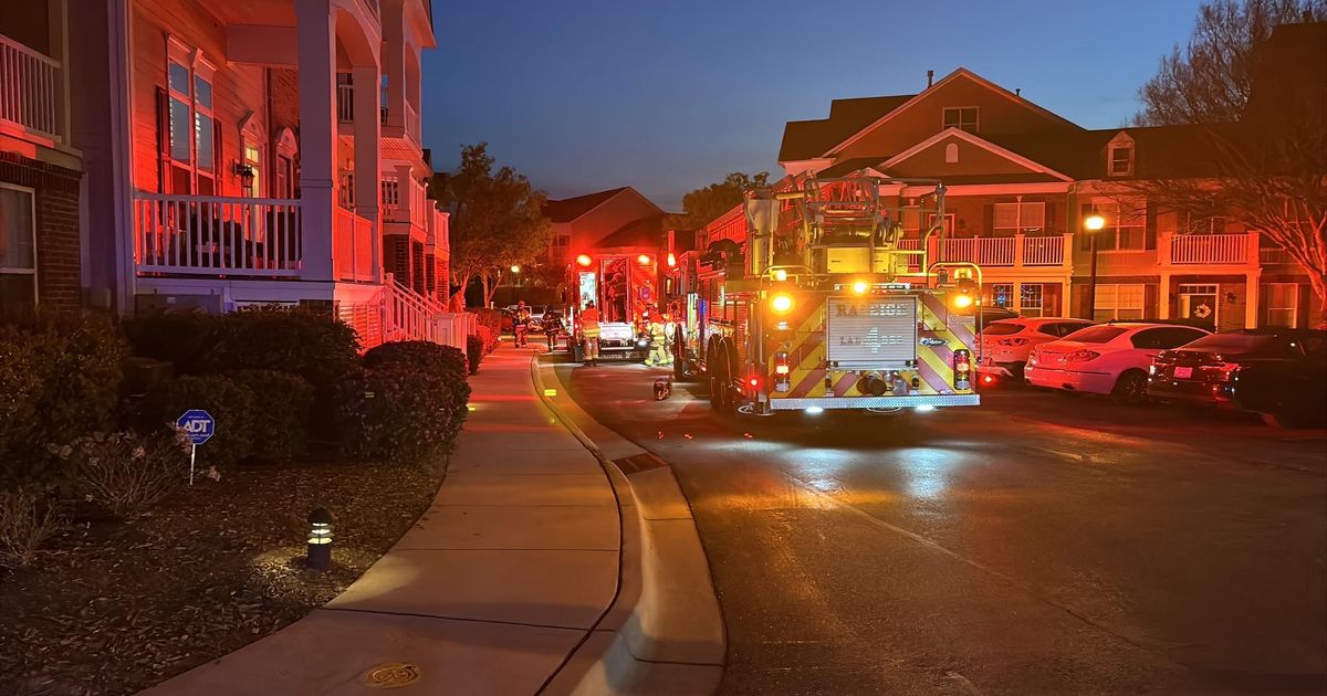 Fire reported in Brier Creek neighborhood