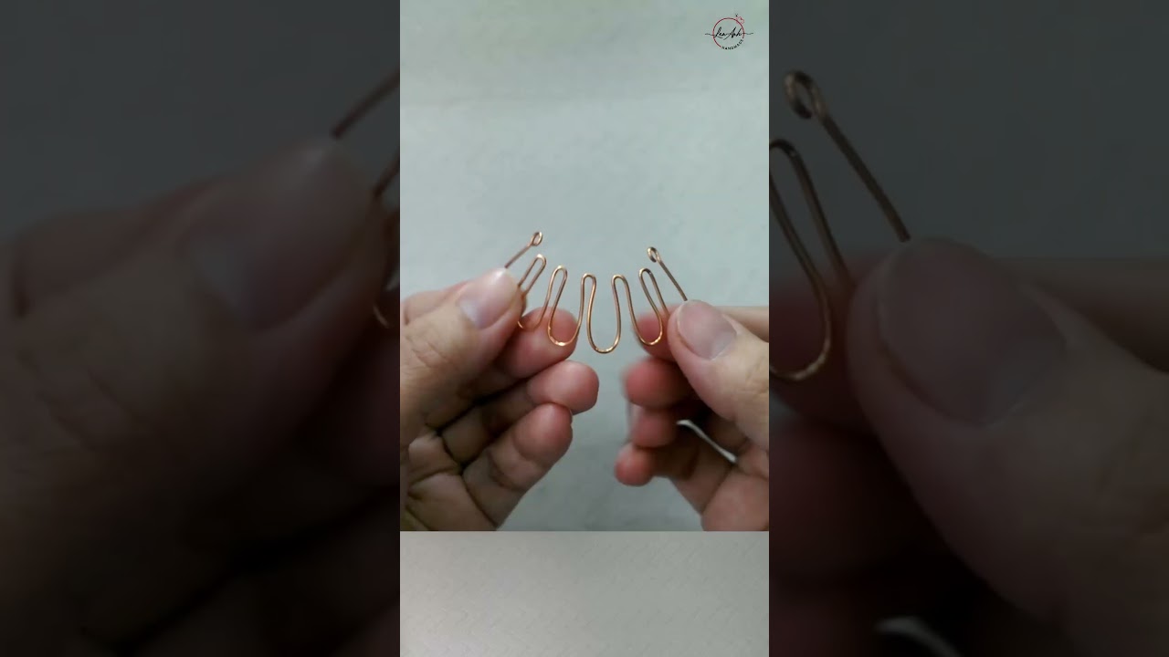 Wire wrapped stone pendant | Lily of the valley #shortsvideo #wireworks ...