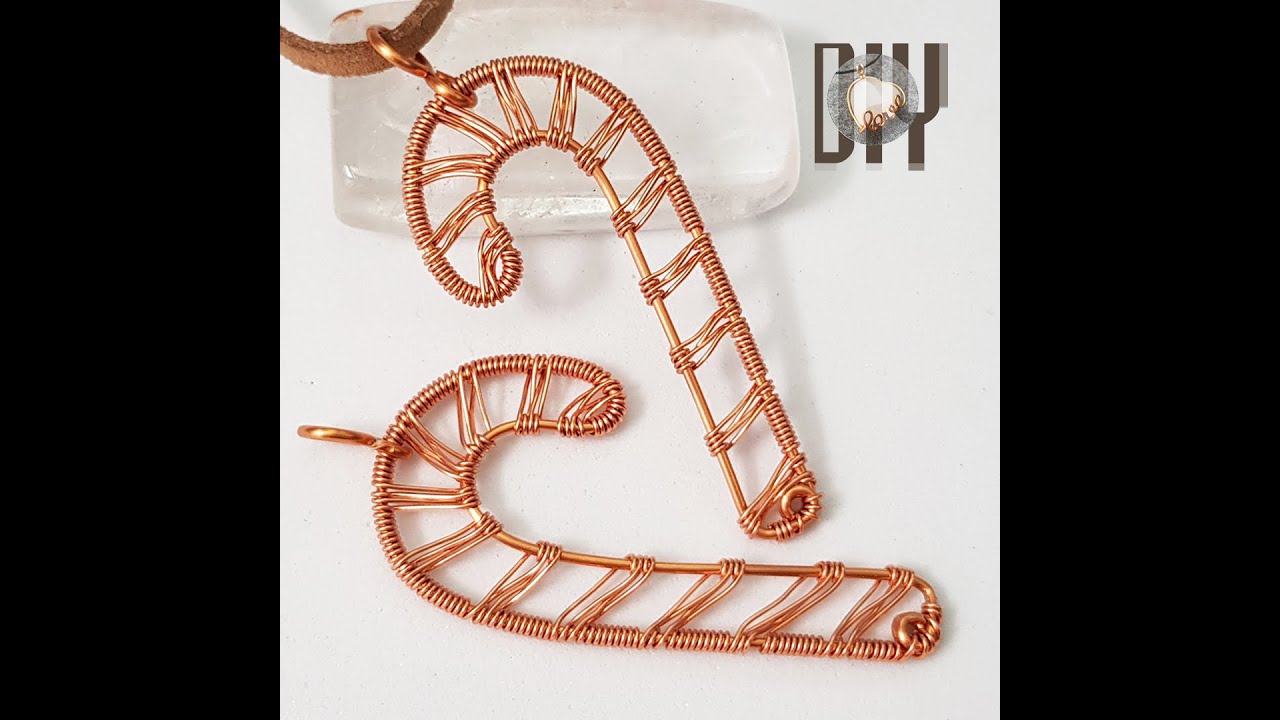 Candy cane | Christmas | Pendant | Jewelry | Decoration @LanAnhHandmade ...