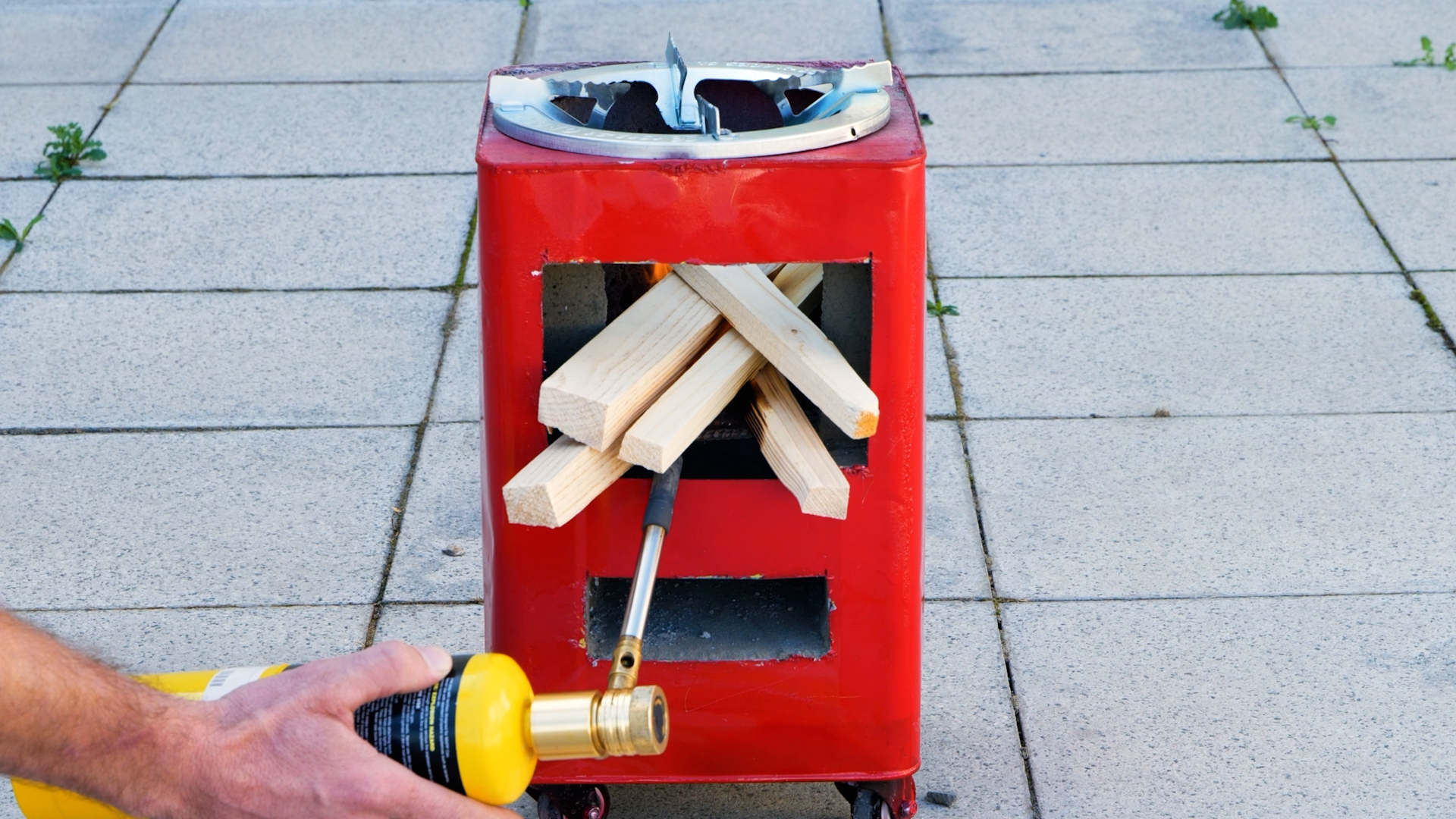 Steps to crafting a handmade stove