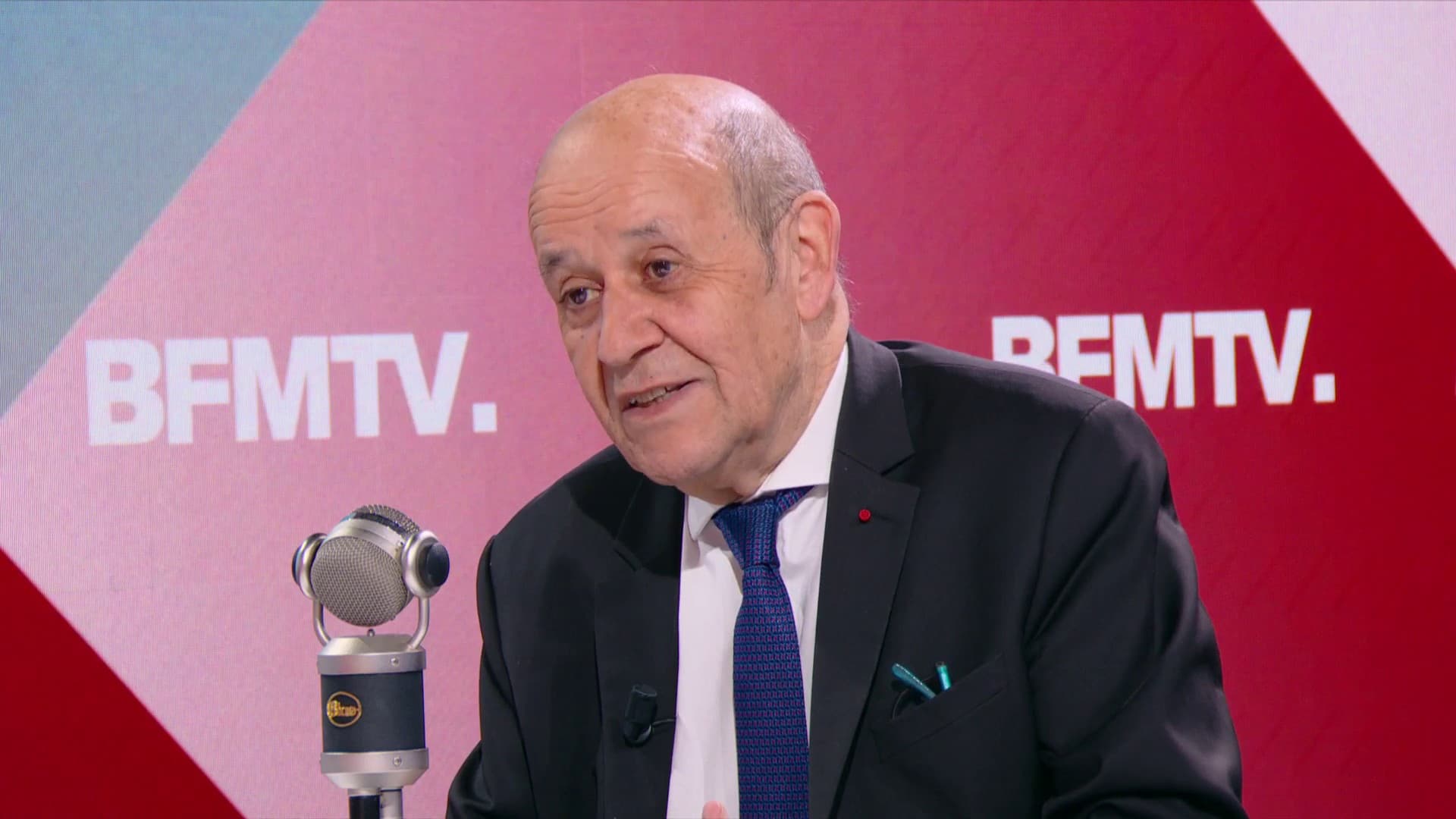 Guerre en Iran : Jean-Yves Le Drian estime que l'envoi de troupes ...