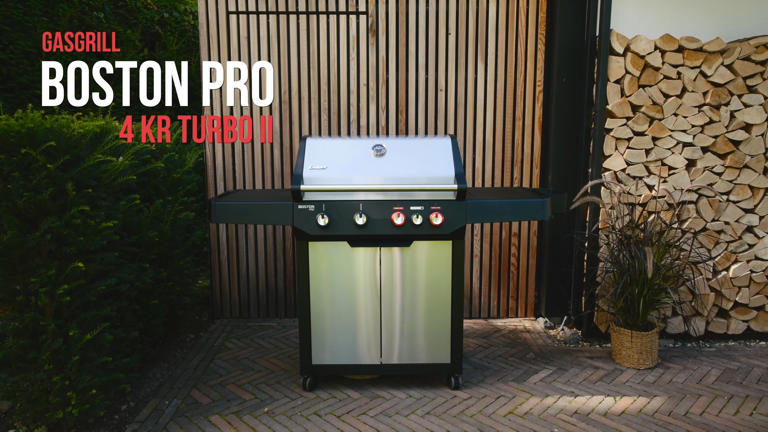 Aldi bietet Enders-Gasgrill Boston Pro 4 KR Turbo II für 299 Euro an