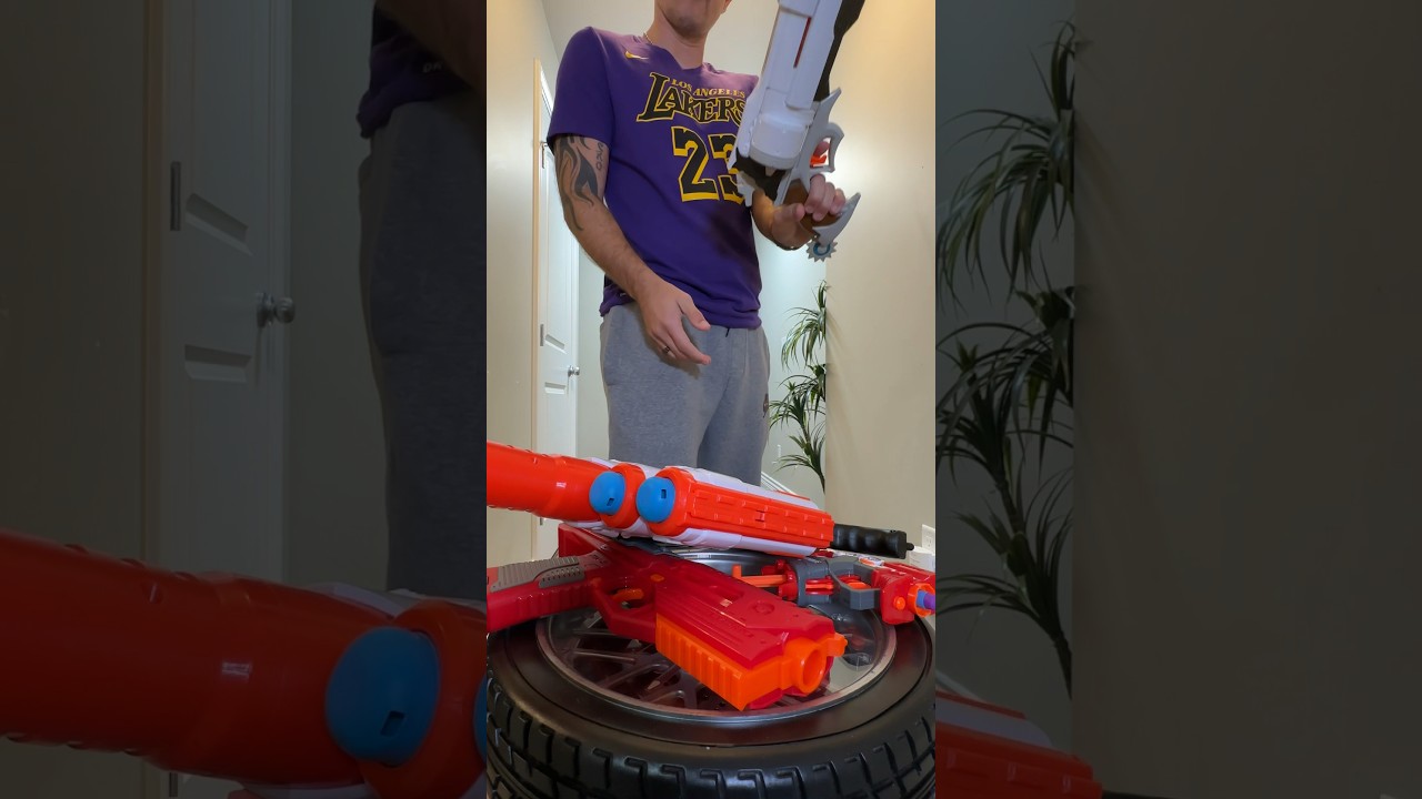 Everyday NERF GUN carry 21