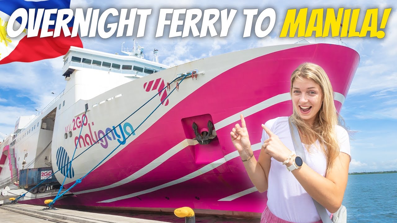 Experiencing 2GO business class ferry Manila Philippines for 24 hours