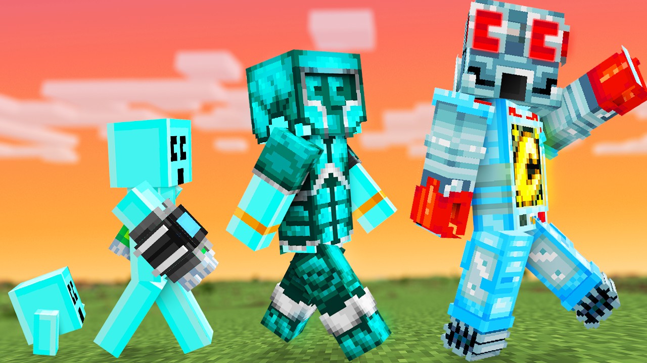 Upgrading my own character abilities to become a Minecraft god