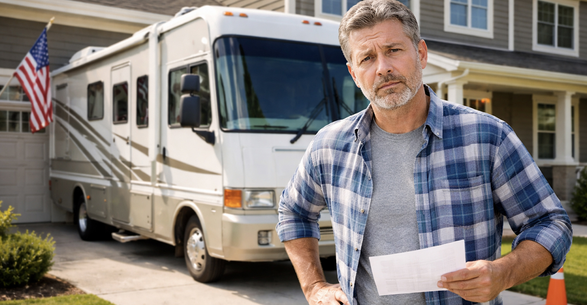 My HOA says I can’t park my RV in my own driveway—even though I own the ...