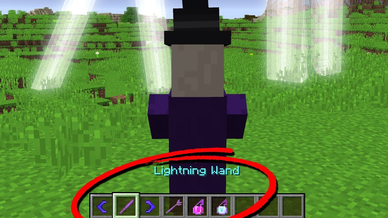 Surviving Minecraft as a witch
