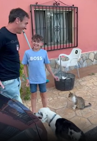 Father son moment that’s pure gold | Watch the heartwarming surprise unfold