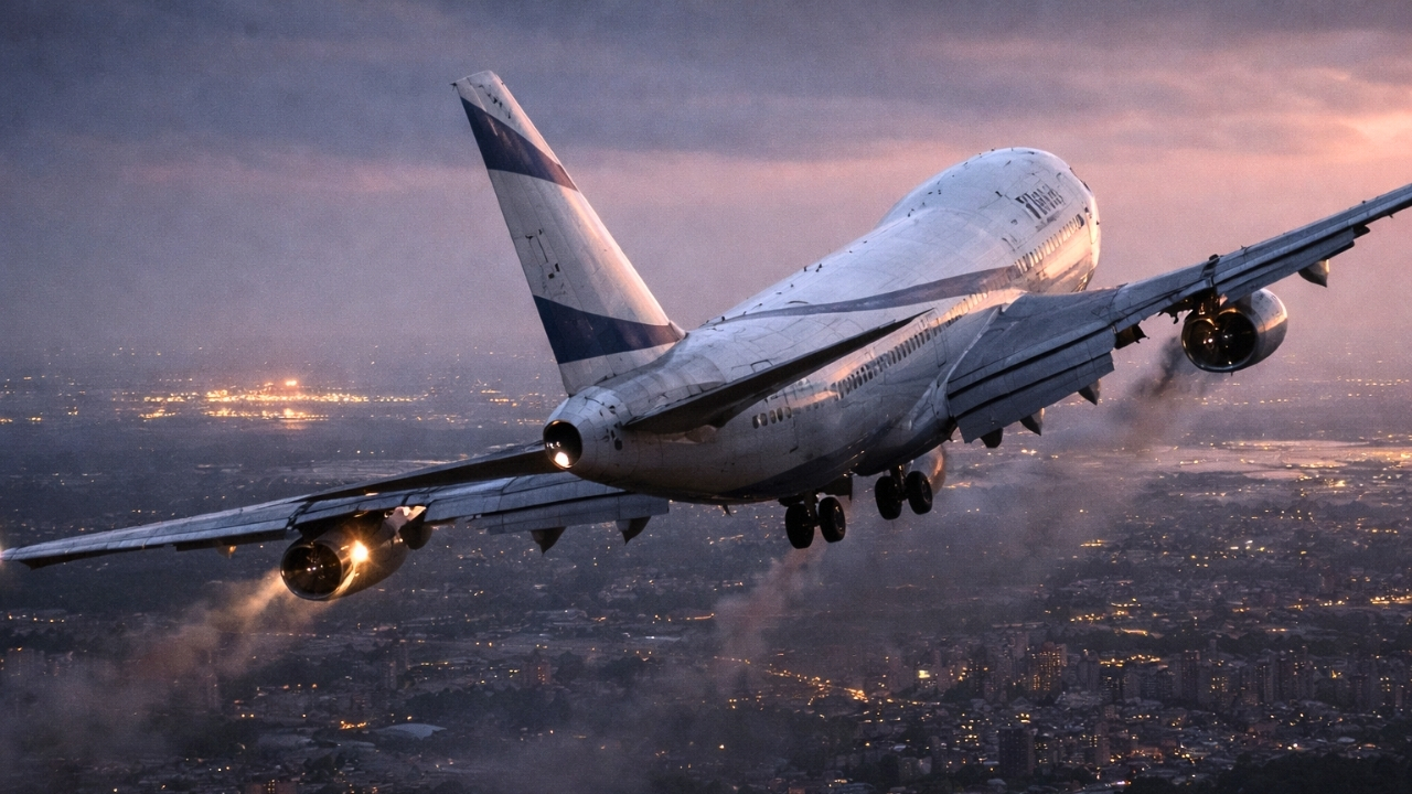 Boeing 747 was still trying to reach the runway when hidden damage ...