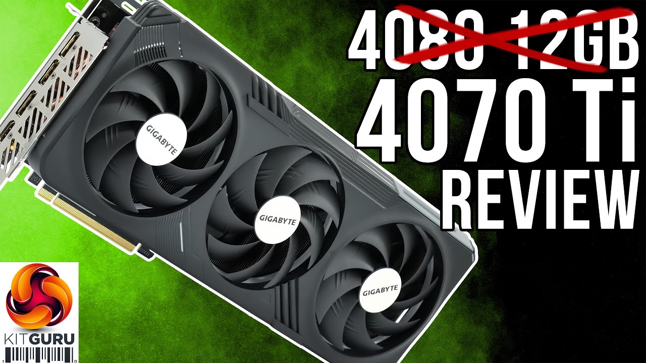 Nvidia RTX 4070 Ti review, ft. Gigabyte Gaming OC