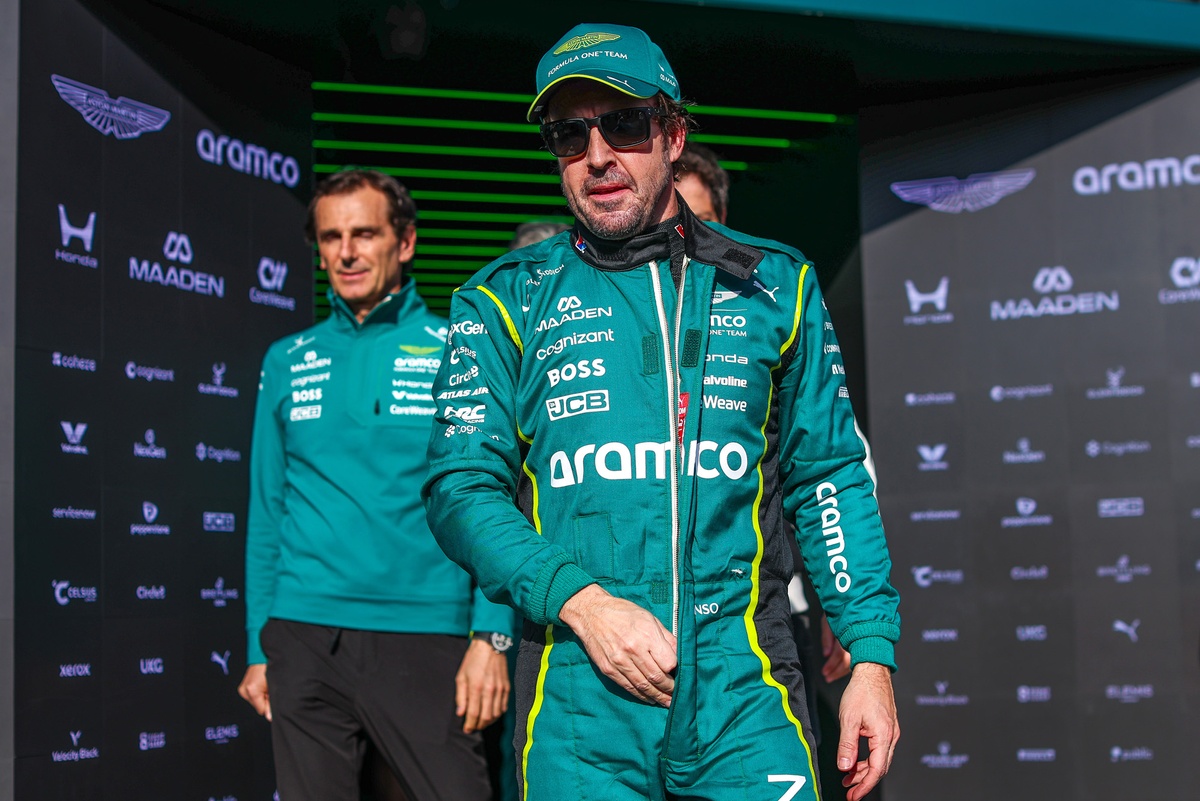 Fernando Alonso shares update after birth of first child ahead of ...