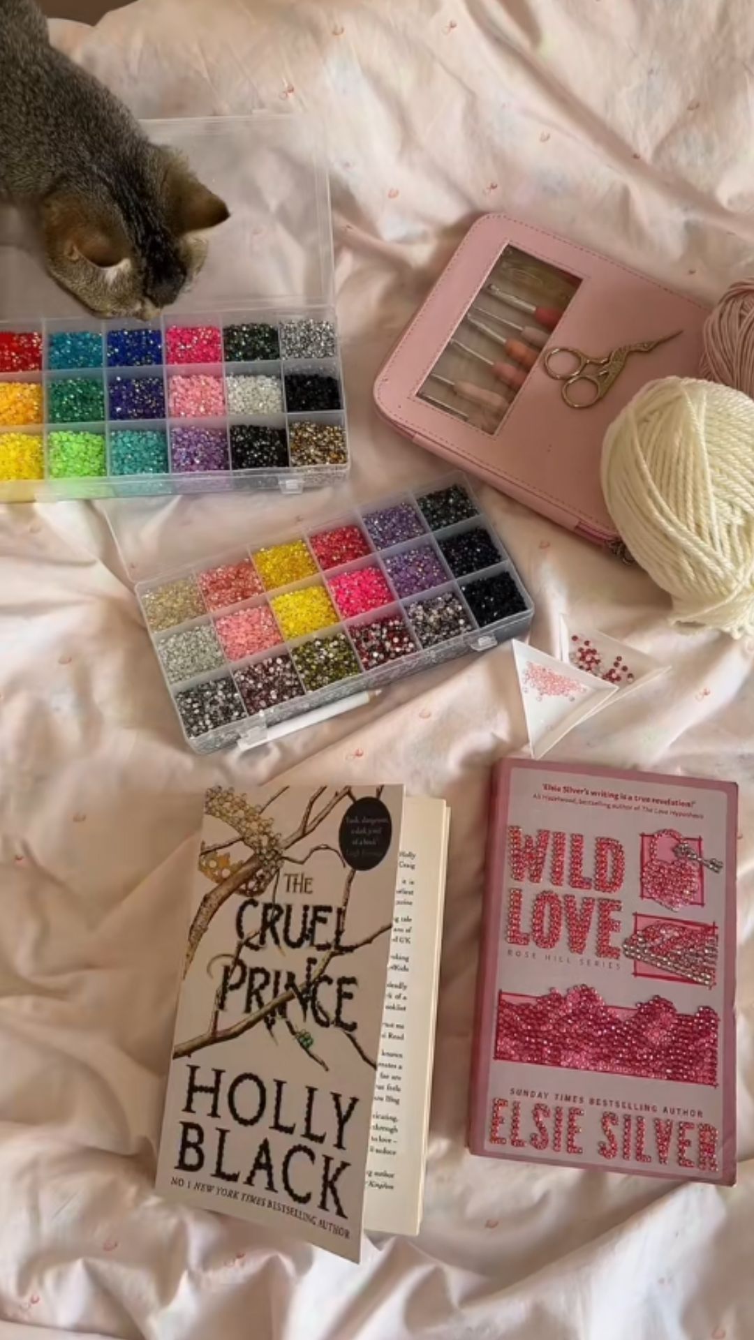 Crafting secrets: Bedazzled books and crochet inspiration