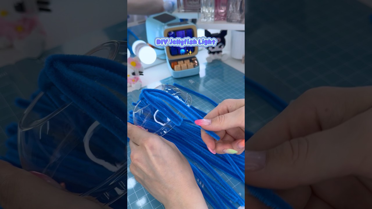 How to make jellyfish light 🪼 quick & easy DIY tutorial