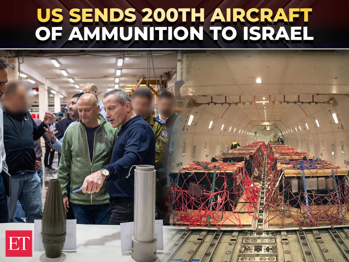 Operation Roaring Lion: 200th US military cargo flight lands with 8,000 ...