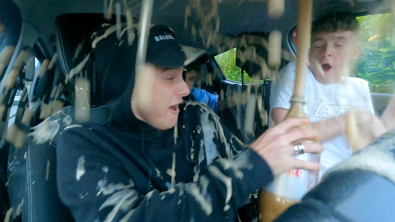 What happened after we pranked him with Coca Cola and Mentos