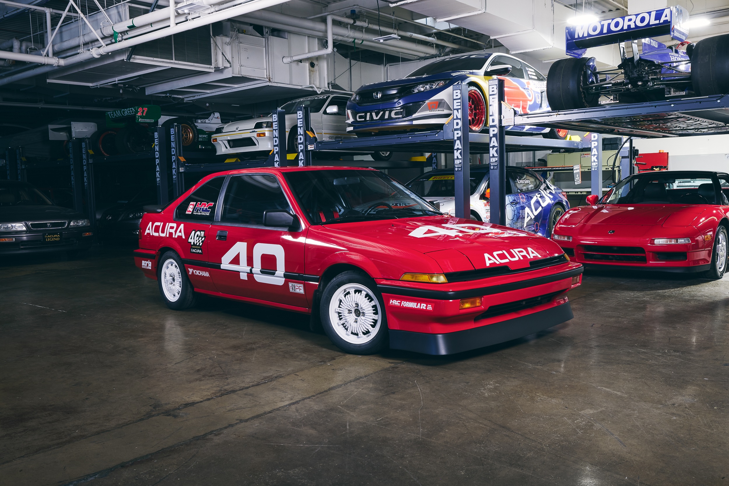 Acura Integra 40 racer celebrates 40 years of Honda’s luxury division