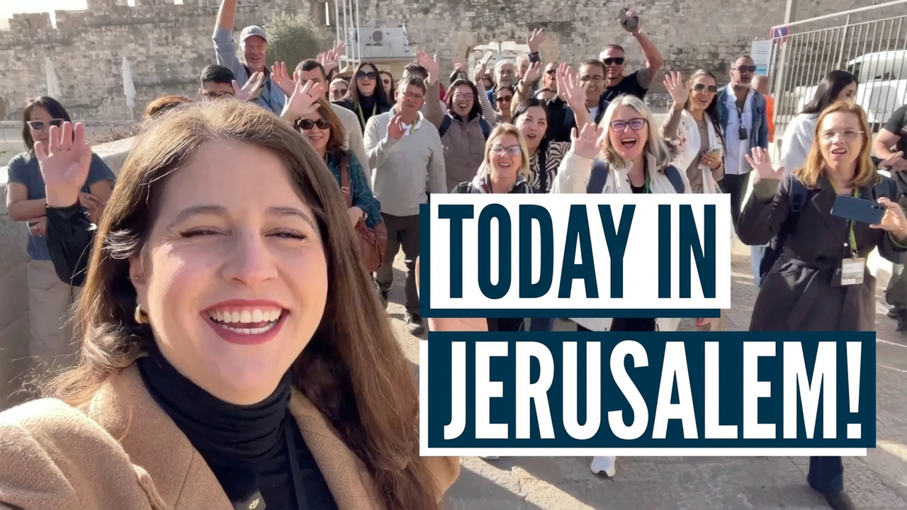 What it's really like walking through Jerusalem! Exploring Israel with ...