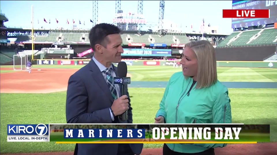 Video: KIRO 7 interviews Mariners broadcaster Brad Adam
