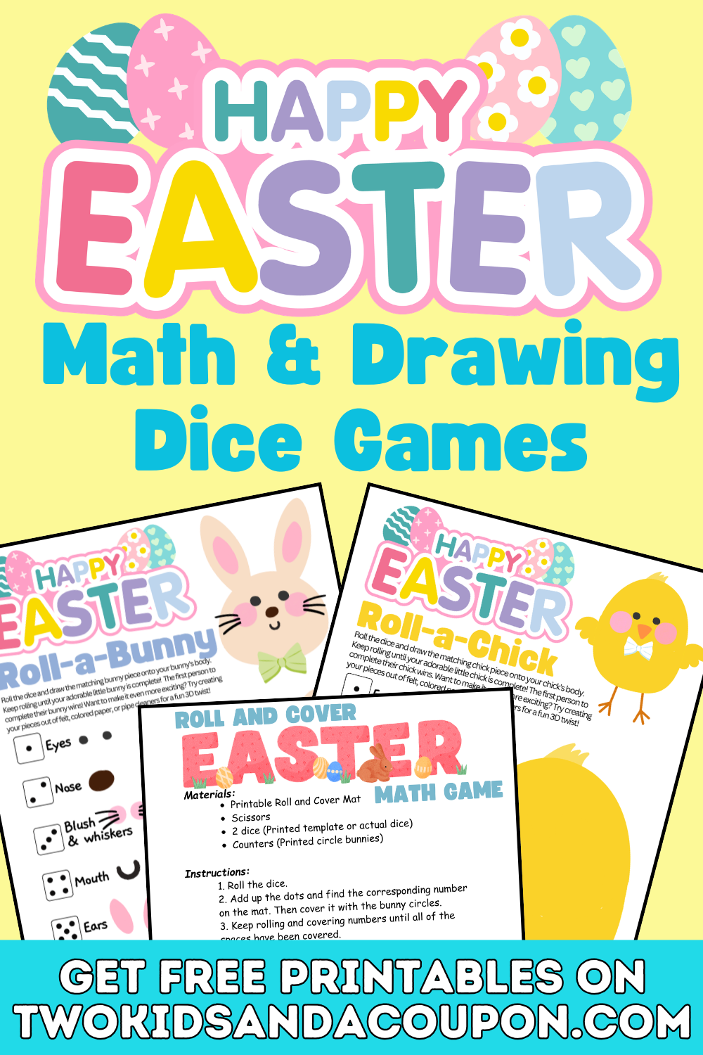 Roll holiday fun with these Easter dice games