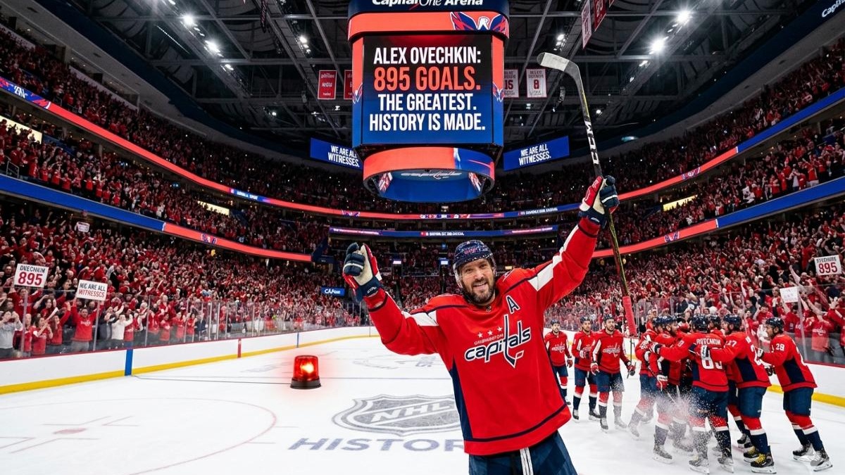 NHL: Alex Ovechkin makes history again: 34th hat trick fuels Capitals ...