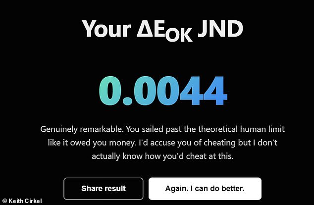 How good is your colour perception? Take the deceptively difficult test