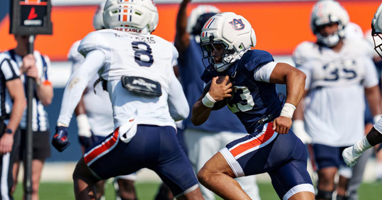 AuburnSports spring camp show: Golesh turns up the heat after practice ...