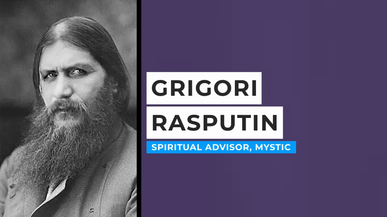 How was Rasputin poisoned and shot twice but then got back up