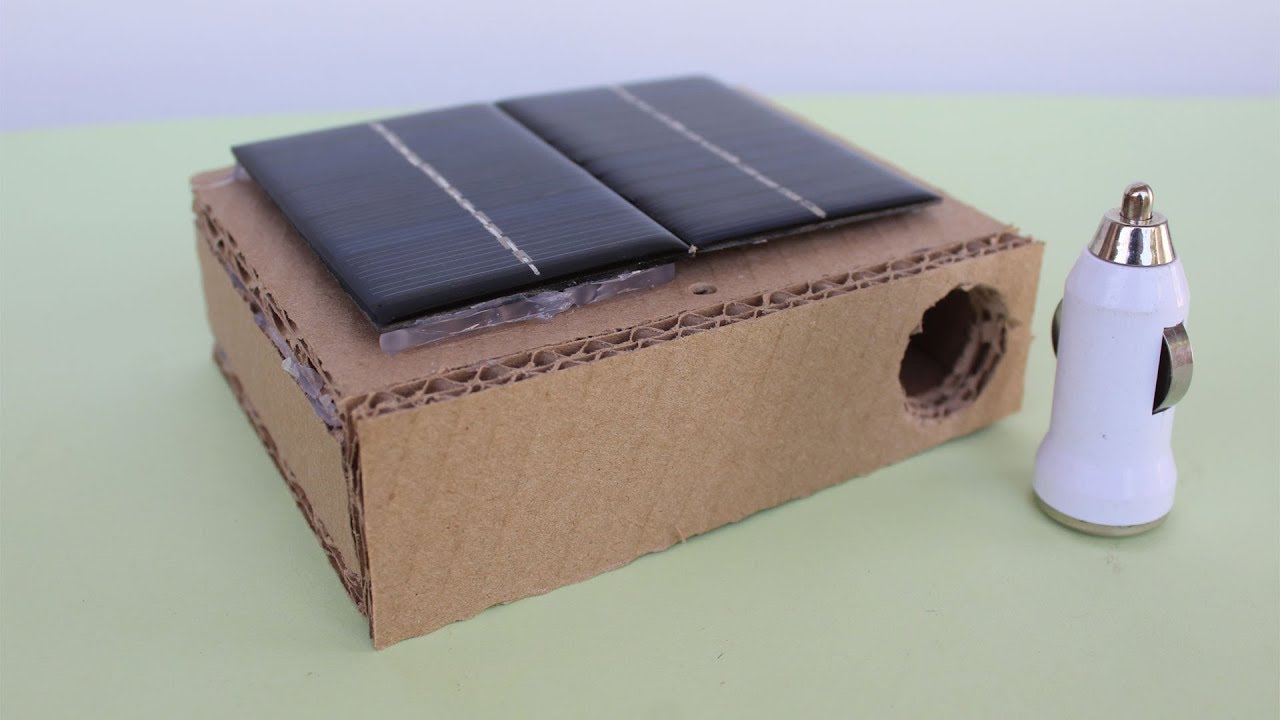 How to Make a Emergency Solar Power Bank Charger