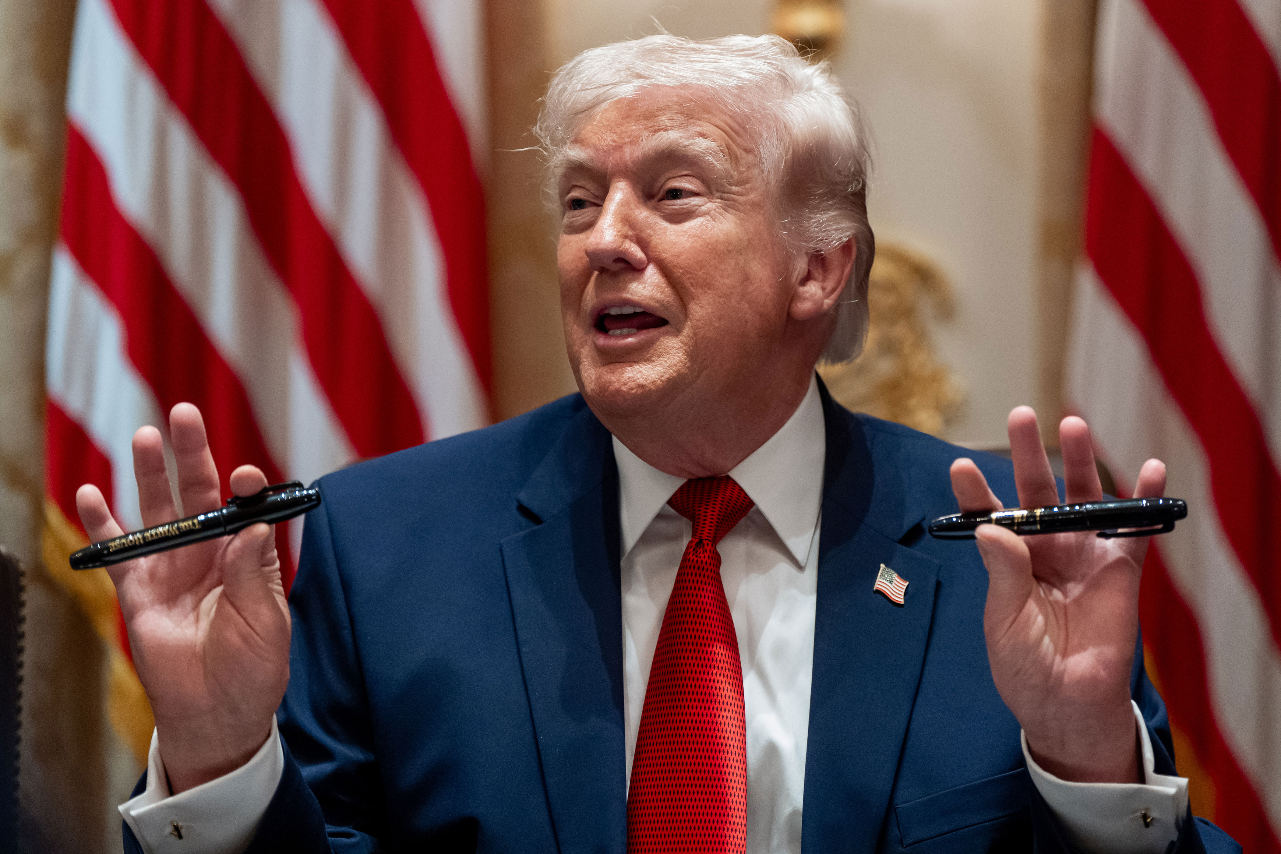 Trump imagines negotiation with Sharpie maker for $5 signature pens
