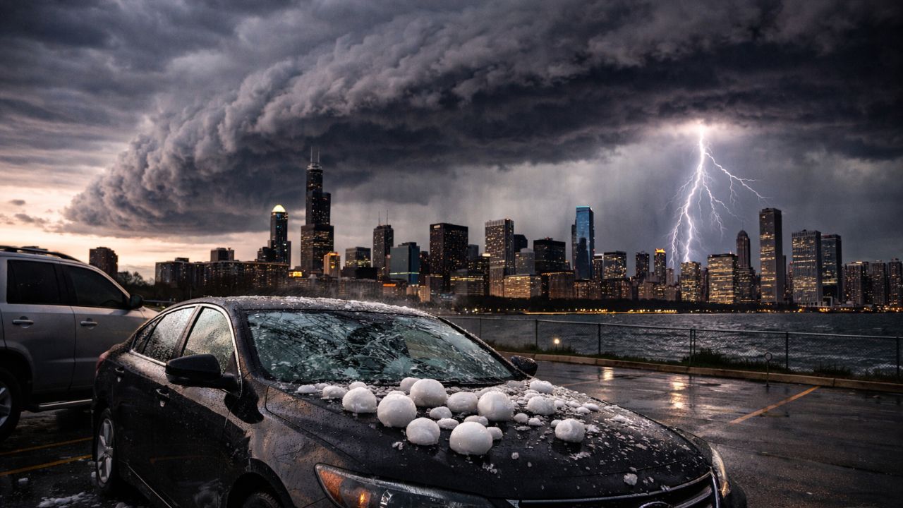 Midwest storm alert: Giant hail & tornado risk incoming!