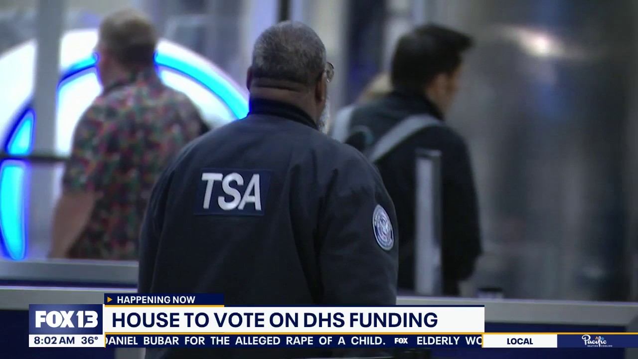 US House to vote on DHS funding, airports could see relief