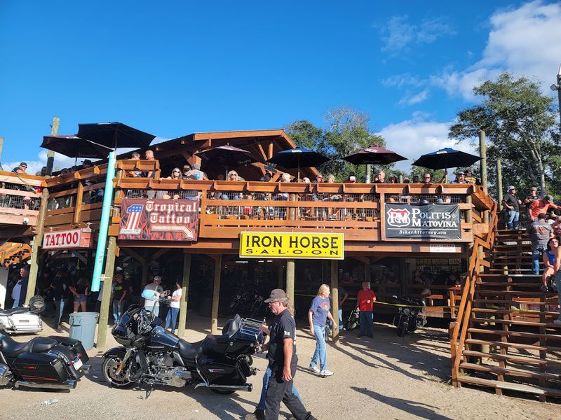 This iconic Florida biker bar is known for a wild roadside vibe and a ...