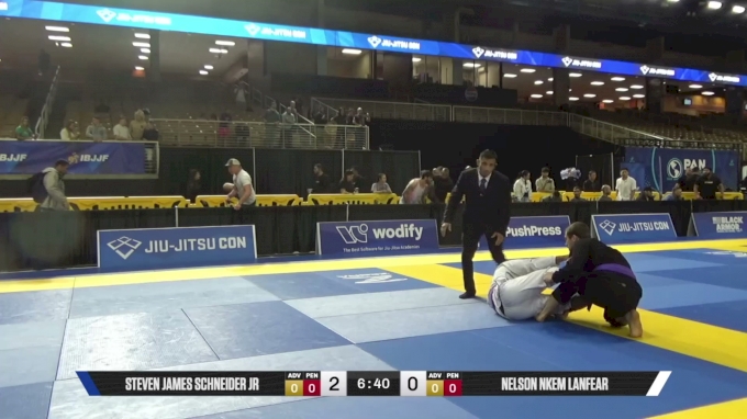 Nelson Nkem Lanfear vs Steven James Schneider Jr 2026 Pan Jiu Jitsu ...