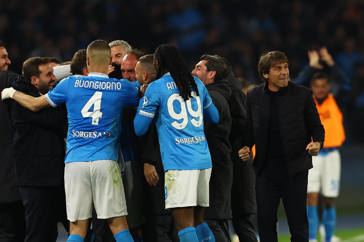 Napoli-Milan: splendida notizia in arrivo per Conte e squadra