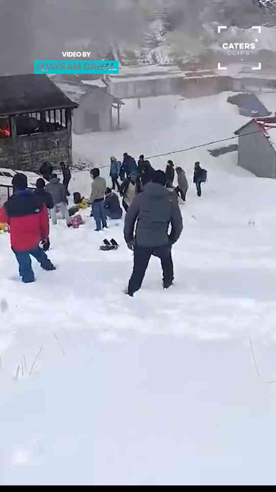 Fire breaks out at Annapurna Base Camp, Nepal