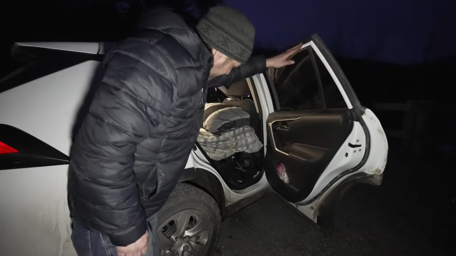 Simple car camping turned into something unexpected