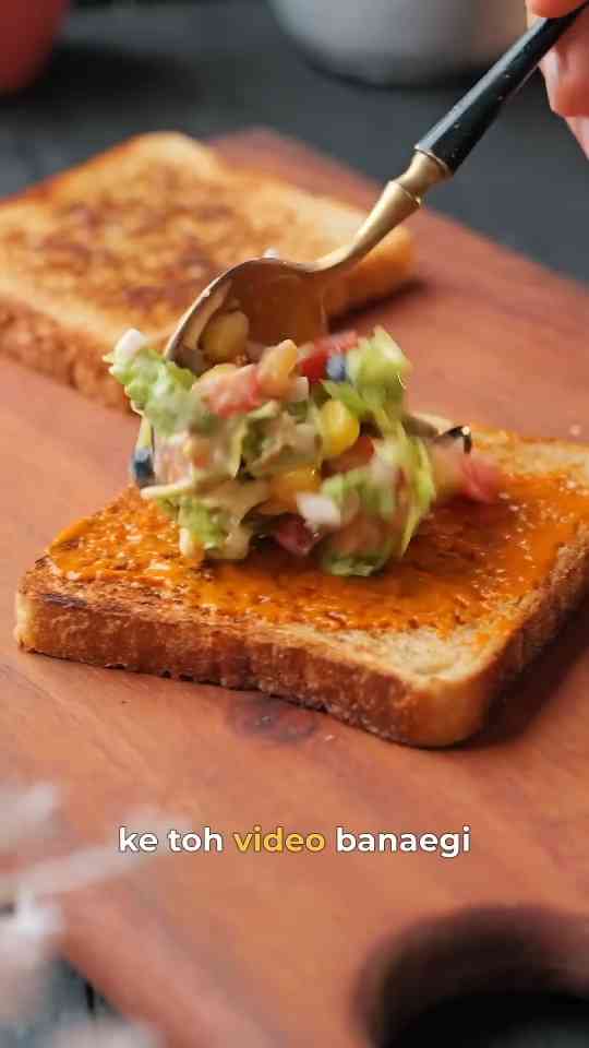Viral overloaded veggie sandwich recipe