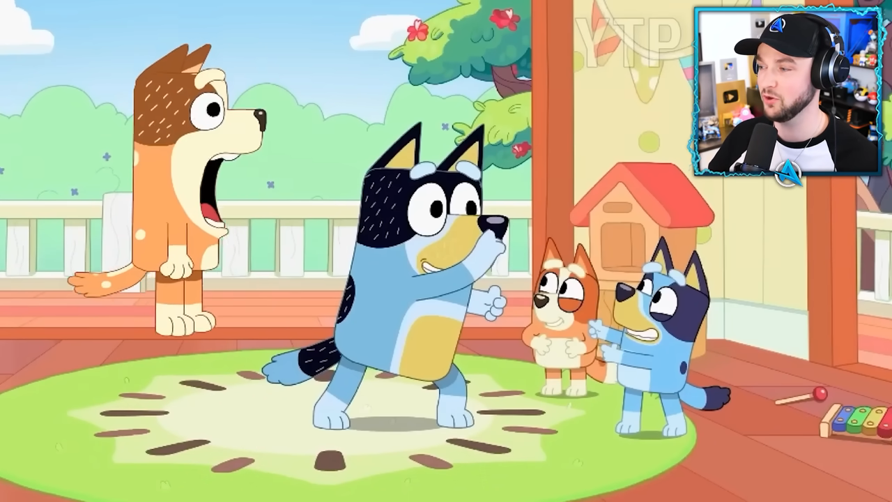 Only 1% can watch this Bluey video without laughing
