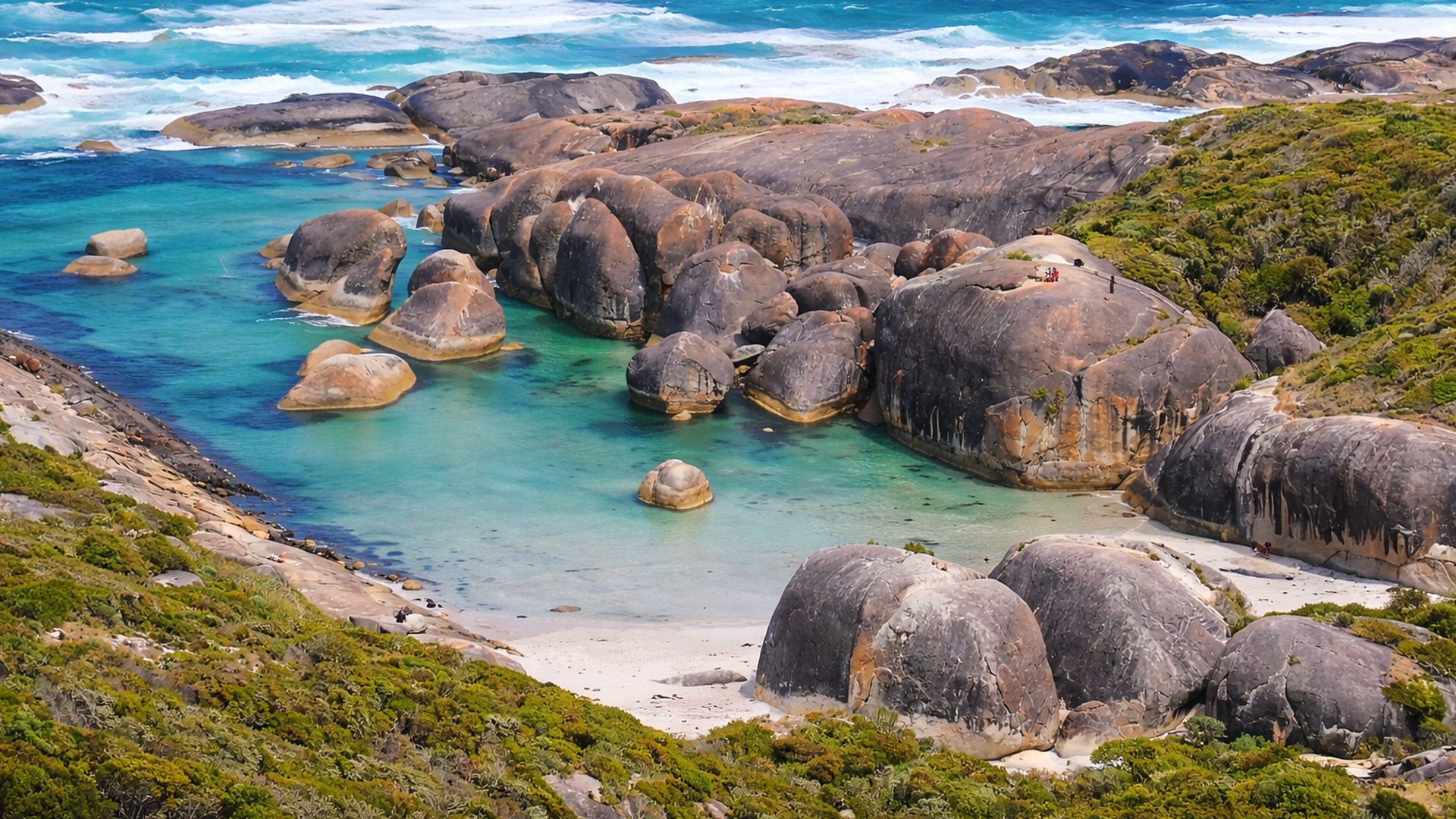 ¿Cómo se volvieron tan lisas estas rocas?