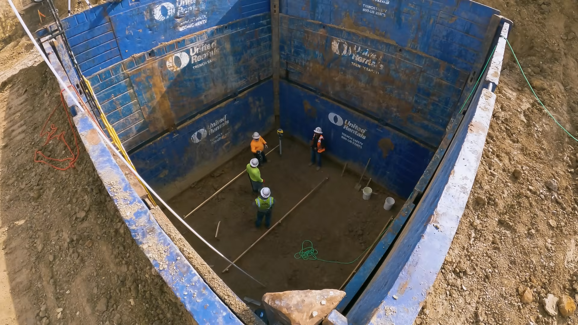 20 tons dirt, years of work, millions spent - so you can flush